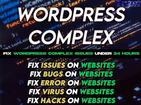 wordpress website bug fixes upwork