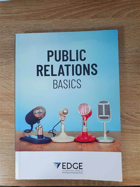 Public Relations Basics Webuytextbooks