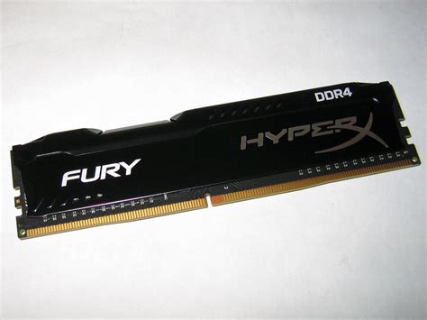 Обзор от покупателя на Оперативная память Kingston Ddr4 4gb 2400mhz Pc 19200 Hyperx Fury Black