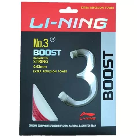 Jual Li Ning Li Ning Badminton String No3 Boost Axjp044 4 Original