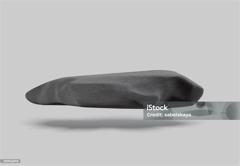 공중 화강암 대 그림자를 가진 벡터 현실적 대리석 바위 진열장 바위 주춧대에서 떠 있는 3d 까만 돌 연단 3차원 형태에 대한 스톡 벡터 아트 및 기타 이미지 Istock