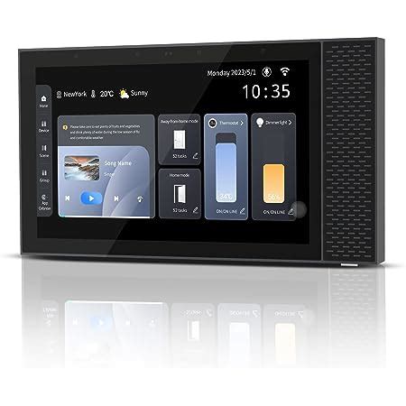Smart Home Control Panel 7 Dimmer And Background Music Player Smart