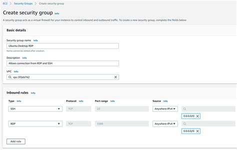 Deploy Ubuntu Desktop Jammy Jellyfish On Aws Ec Tutorials Ubuntu