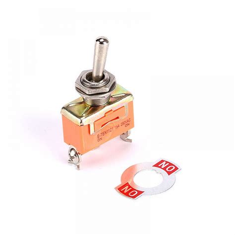 E Ten1121 Orange 3pin 2 Position Toggle Switch