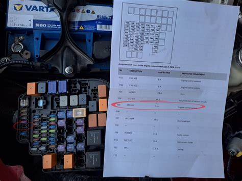 Lights Issueengine Fuse Fiat 124 Spider Forum