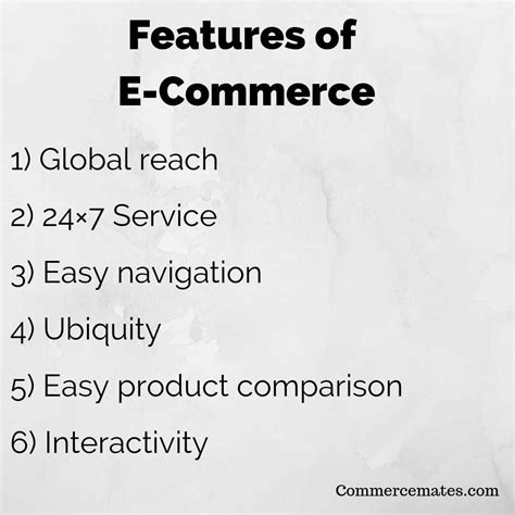 Functions Of E Commerce Business Commerce Mates