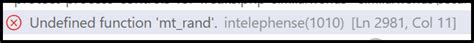 Mtrand Is Still Undefined · Issue 2405 · Bmewburnvscode Intelephense · Github