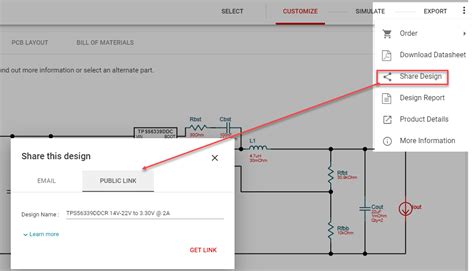 Webench® Toolswebench Power Designer How To Clone Duplicate An