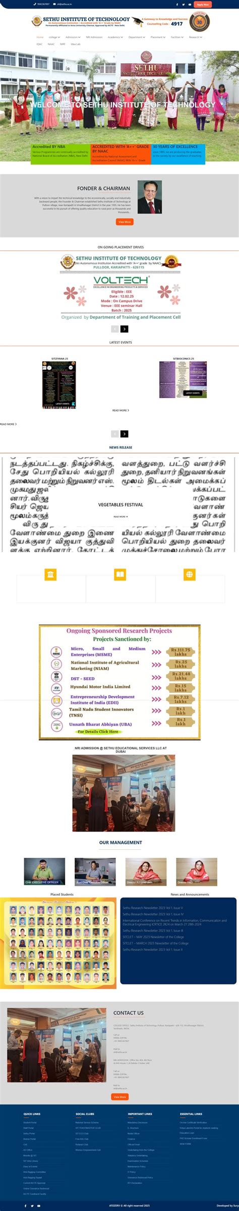 Linkedin Connections College Sit Atozerv Sethuinstitute