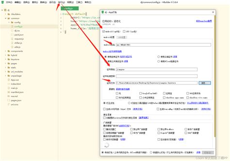 如何使用hbuilder X打包移动端apk（个人工作实践内容）hbuilderx打包apk文件 Csdn博客