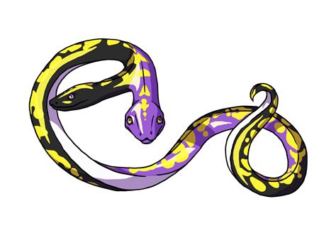Non Binary Snake By Cosmicluci On Deviantart
