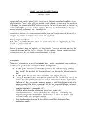 WH Case Study Docx Week Case Study Sexual Dysfunction Women S Health Anne Is A Year Old