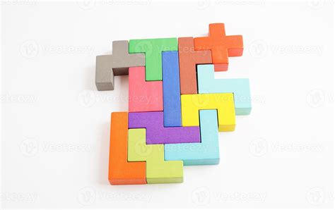 Logical Thinking And Problem Solving Problem Solution Creative Business Concept Wooden Puzzle