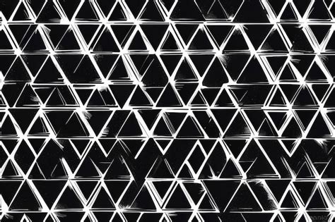 Premium Photo Geometric Vector Pattern Repeating Linear Triangle In Different Size Graphic
