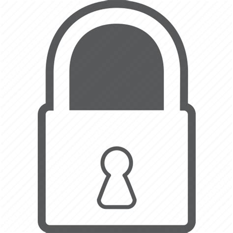 Lock Locked Password Protect Safety Secure Security Icon