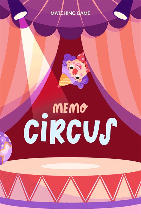 Memory Game Circus Behance