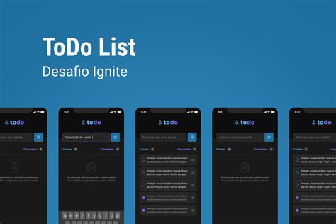 Github Lego4mtodolist Desafio 1 Da Trilha De React Native 2022 Do Ignite
