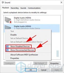 Fixed Speaker Plugged In But No Sound In Windows Driver Easy