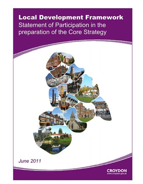 Local Development Framework Statement Of Croydon Council