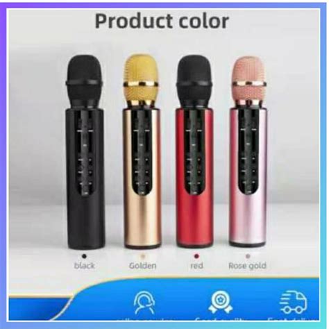 Jual Mic M Bluetooth Karaoke Wireless Smule Microphone Karaoke Speaker Karaoke Memori Card Mic