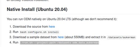 ODM And Ubuntu ODM OpenDroneMap Community