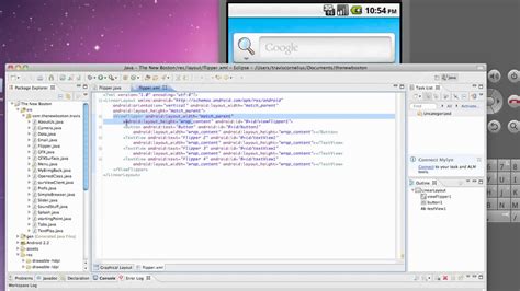 Android Development 94 Viewflipper Examplemp4 Youtube