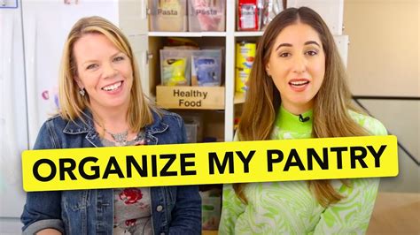 Kitchen Pantry Organization Feat Cas From Clutterbug Youtube