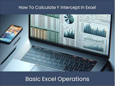 excel tutorial how to calculate y intercept in excel excel