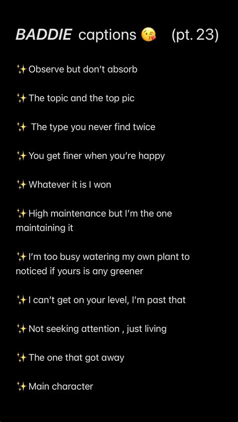 Best 13 Instagram Baddie Captions Artofit