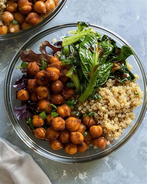 Crispy Chickpea And Quinoa Buddha Bowl Meal Shine