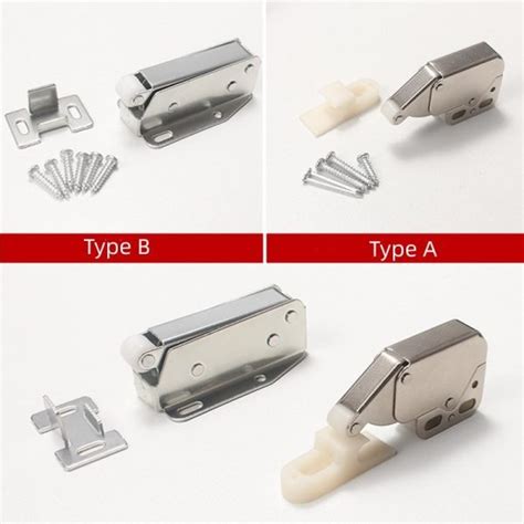 10 Packs Push To Open Touch Release Lock Spring Loaded Latch VADANIA Hardware UK