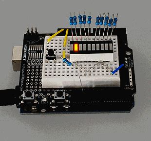 KD Robot Kit 10 Segment LED Bar Graph Red