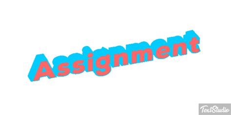 Assignment Word Animated  Logo Designs