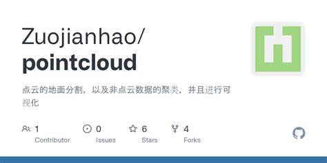 Github Zuojianhao Pointcloud