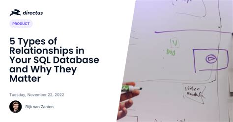 5 Types Of Relationships In Your Sql Database And Why They Matter