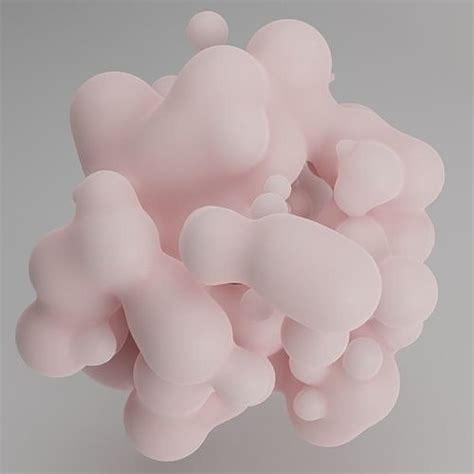 Abstract Blob Model 3d Model Cgtrader