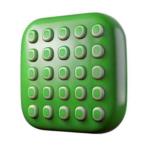 Elegant Modern Green Binary Code Matrix Isolated Element Genuine