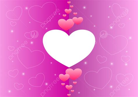 심장 모양의 사랑 벡터 귀여운 배경 마음 사랑 벡터 배경 일러스트 및 사진 무료 다운로드 Pngtree