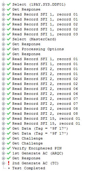 Payment Emv Second Generate Ac Results In 6985 Swerror Access Condition Not Satisfied