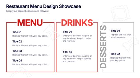 Menu Powerpoint Template
