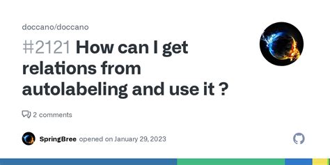 How Can I Get Relations From Autolabeling And Use It · Issue 2121