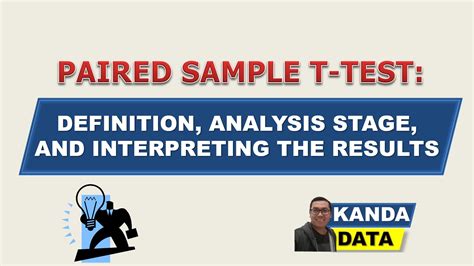 Paired Sample T Test Definition Analysis Stage And Interpreting The
