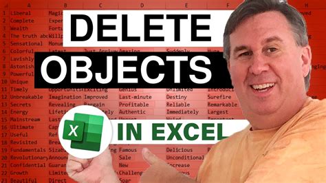 Excel Select Or Delete Multiple Images Or Objects In A Spreadsheet