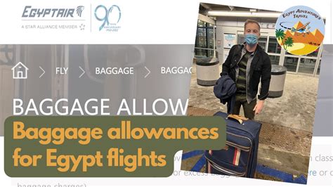 Baggage Policies For Domestic Flights In Egypt Air Cairo Egyptair And Nile Air Youtube