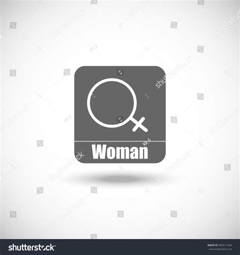 Female Sex Icon Simple Flat Icon Stock Vector Royalty Free Shutterstock