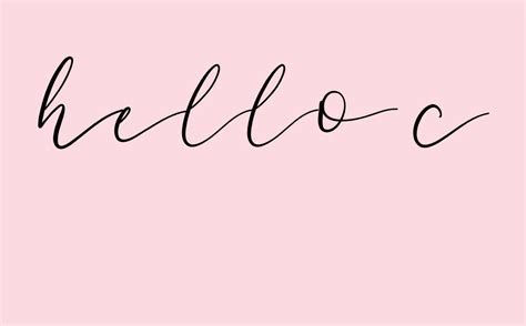 Hello Cello Font Font Tr