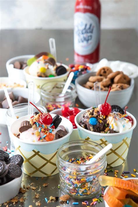 ice cream sundae bar culinary hill