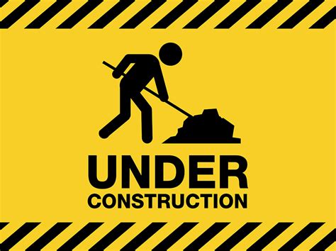 Road Under Construction Sign