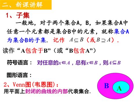 数学人教a版2019必修第一册12集合间的基本关系（共17张ppt） 21世纪教育网