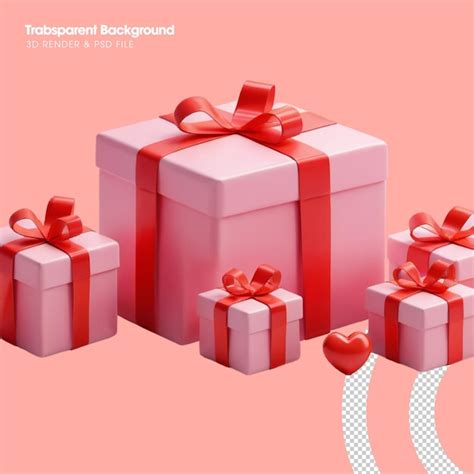 Premium Psd Psd 3d T Box Rendering